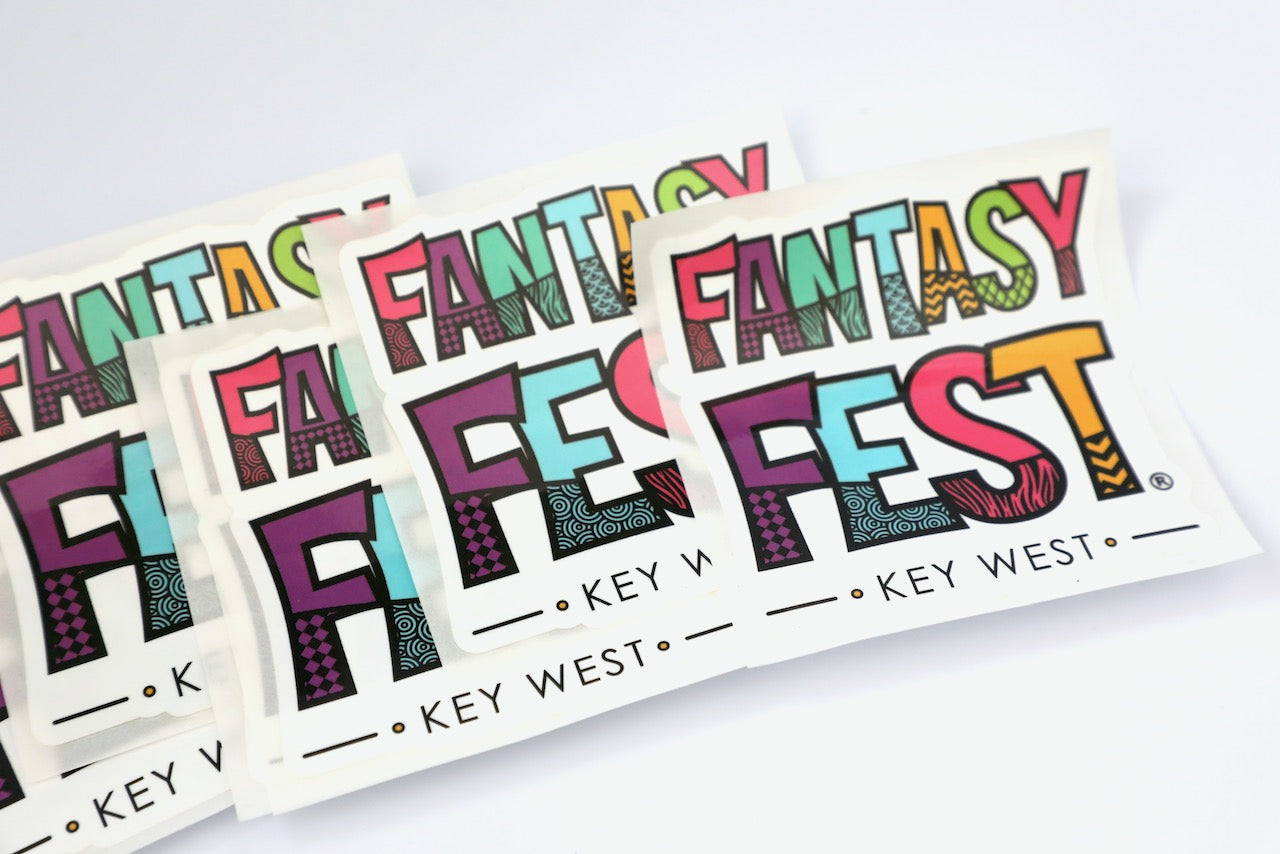 Fantasy Fest Stickers $3.50 Each – Fantasy Fest Store