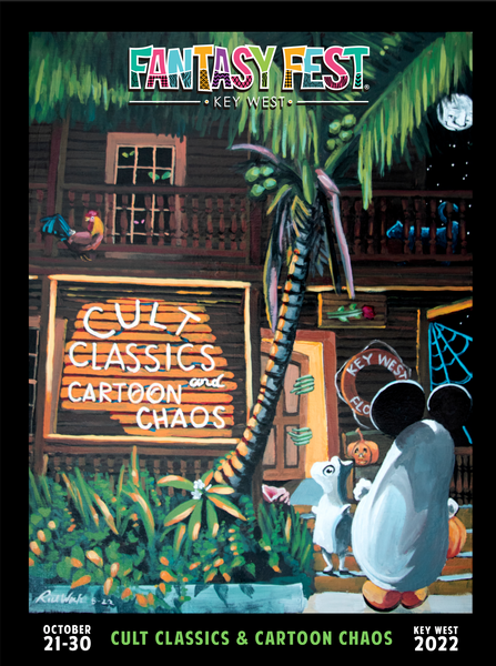 Official 2022 Fantasy Fest Poster Contest Winner by Rick Worth ...